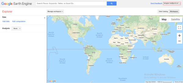 Download SRTM DEM Using Google Earth Engine Explorer - TETRAGIS